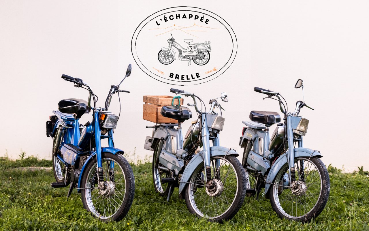 L'échappée Brelle - Location de mobylettes dans le Massif du Pilat